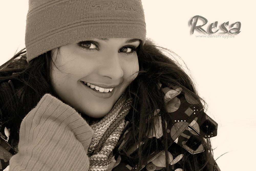 Winterportrait mit *resa* Foto & Bild | portrait, portrait frauen ...