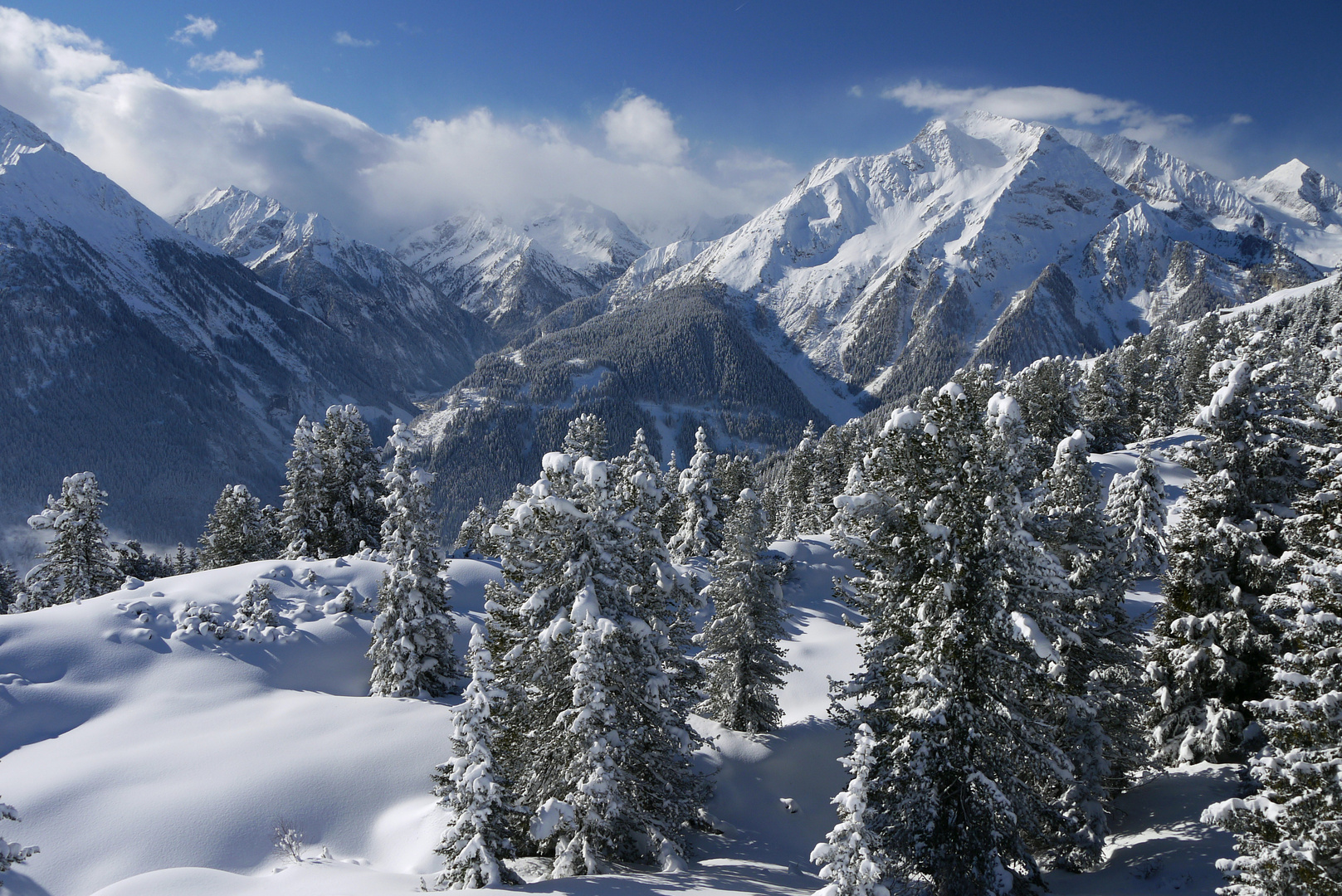 Winterwunderland Foto & Bild | landschaft, berge, gipfel und grate Bilder auf fotocommunity