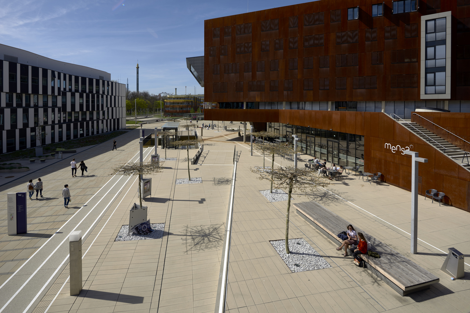 Wirtschaftsuniversität Wien Foto & Bild | uni, campus, wu Bilder auf ...