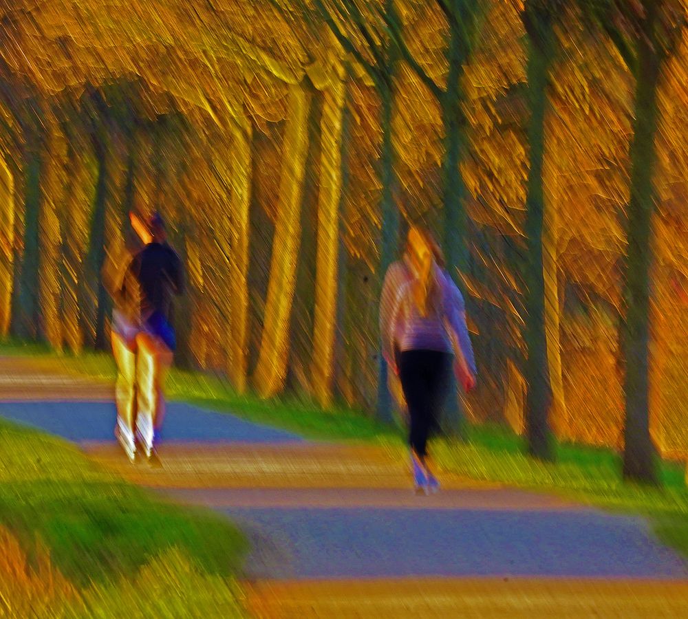 Wo laufen sie denn? Foto & Bild | erwachsene menschen, konzept- fotografie, bearbeitungs ...