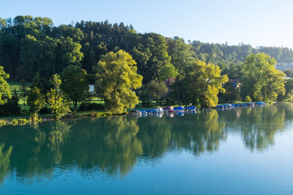 Wohlensee Foto & Bild | landschaft, bach, fluss & see, see, teich ...