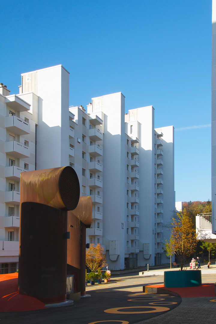 Wohnsiedlung neuenhof (schweiz) Foto & Bild | architektur ...