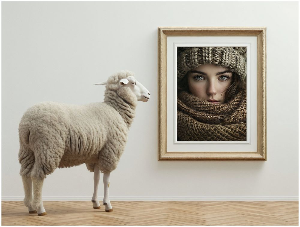 wollig Foto & Bild | ki-generierte bilder, ki - montagen, digitalpainting Bilder auf fotocommunity