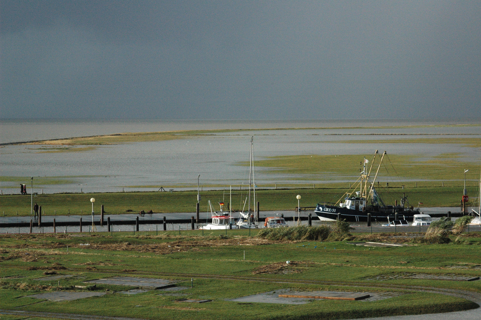 Wremen Hafen Foto & Bild | landschaft, meer & strand, watt Bilder auf fotocommunity