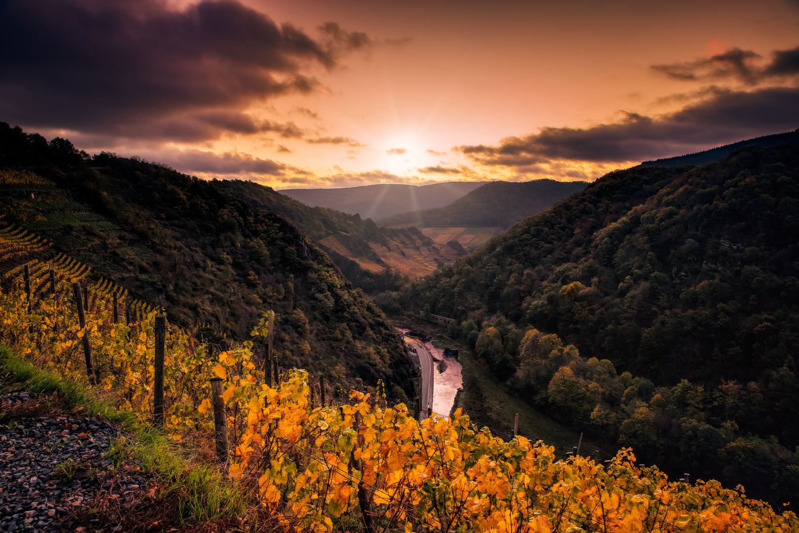 Wunderschönes Ahrtal II Foto & Bild | landschaft, jahreszeiten, herbst ...