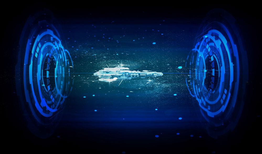 Wurmloch Foto & Bild | fotomontage, science fiction, fantasy mystery Bilder auf fotocommunity