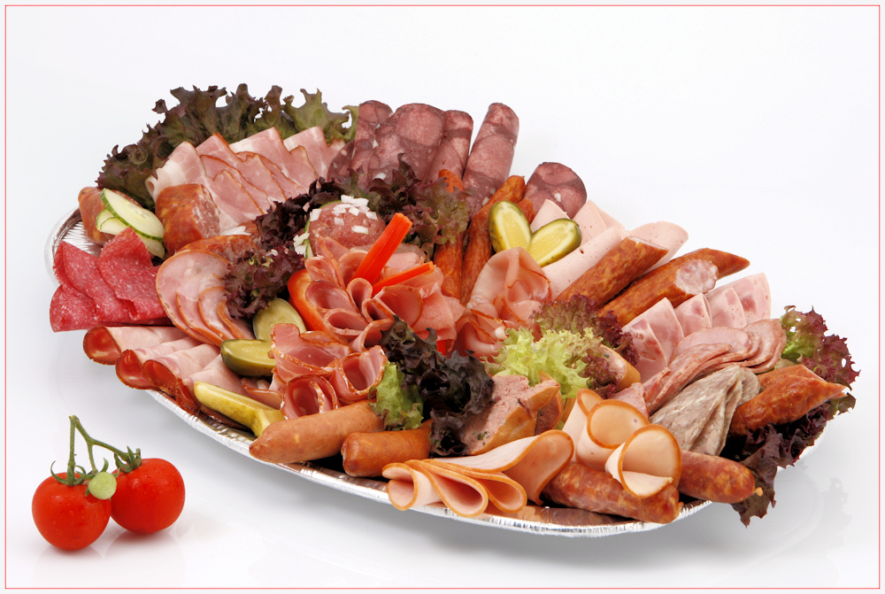 Wurstplatte Foto & Bild | stillleben, essen & trinken, fleisch und ...