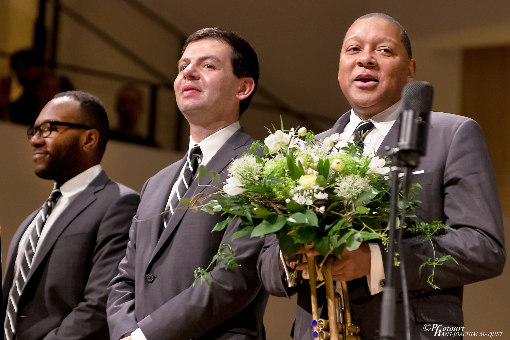 Wynton Marsalis, Dan Nimmer, Marion Felder Foto & Bild | konzert, live ...