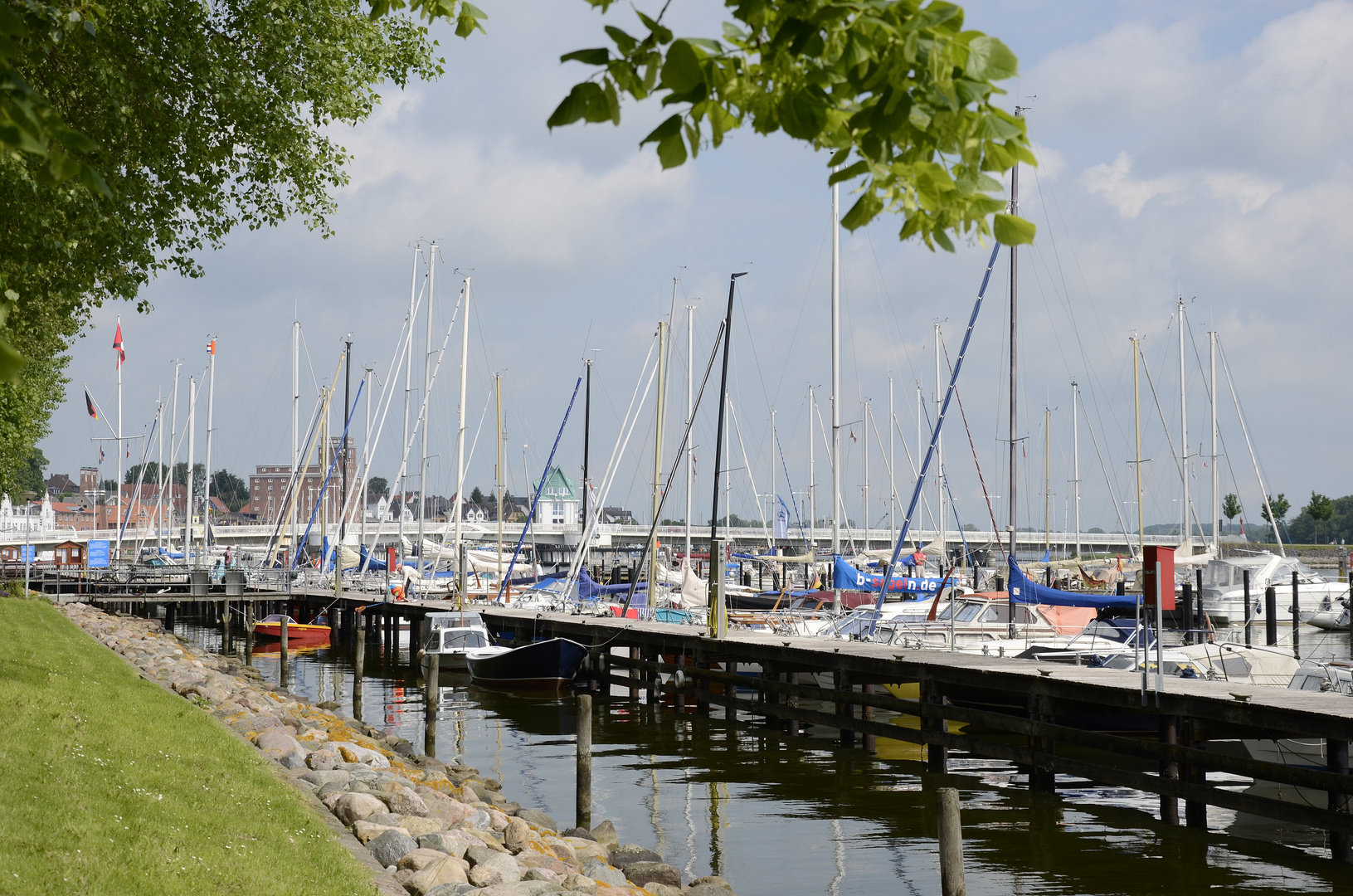 Yachthafen von Kappeln , Foto & Bild | deutschland, europe, schleswig ...