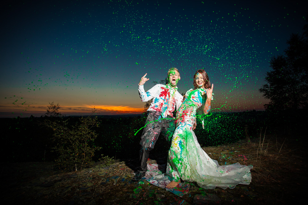 "Yeaaaahhhh, trash the fuc*** dress..!!!!" Foto & Bild | hochzeit, trash the dress, menschen ...