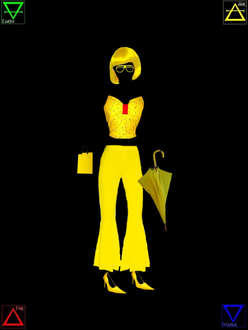 Yellow Women Foto & Bild | fotomontage, fantasy mystery, digiart Bilder ...