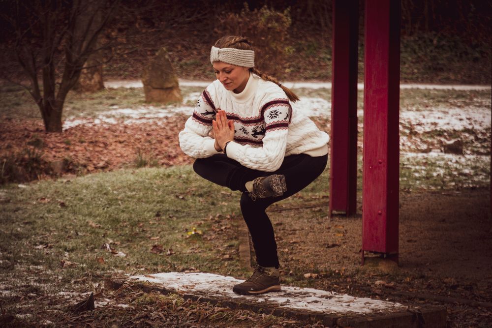 Yoga Foto & Bild | sport, outdoor, winter Bilder auf fotocommunity