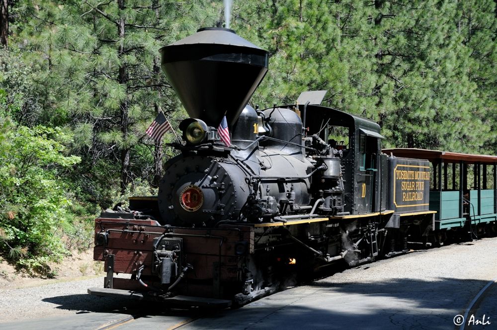 Yosemite Mountain Sugar Pine Railroad Foto & Bild | dampf-, diesel- und ...