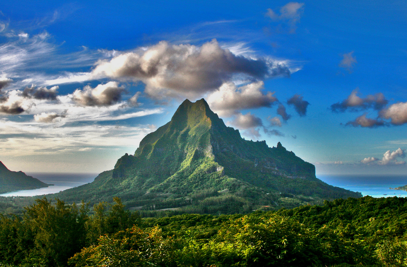 Zauberberg auf der Insel Morea Foto & Bild | landschaft ...