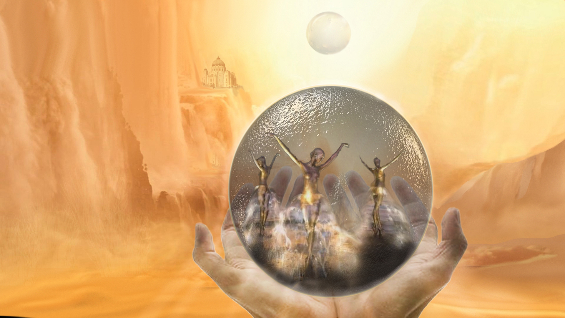 Zauberkugel Foto & Bild | fotomontage, fantasy mystery, bearbeitungs - techniken Bilder auf ...