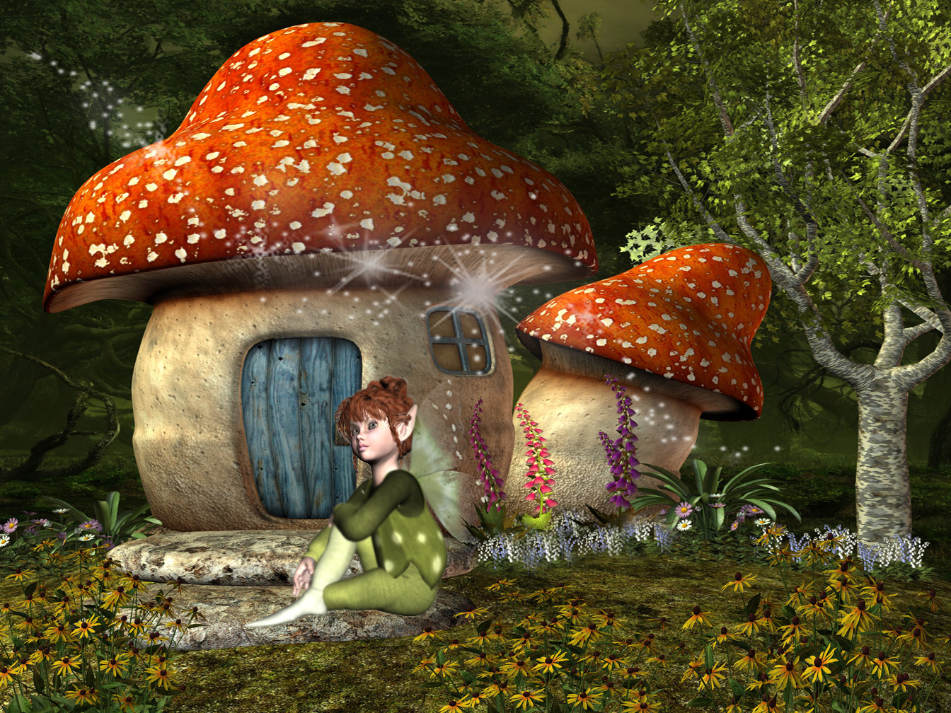 Zauberwald Foto & Bild | rendering, figuren, fantasy Bilder auf ... Zauberwald Foto & Bild | rendering, figuren, fantasy Bilder auf ...