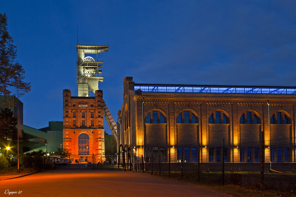 Zeche Prosper-Haniel II - 1 Foto & Bild | nachtaufnahme, bergbau ...