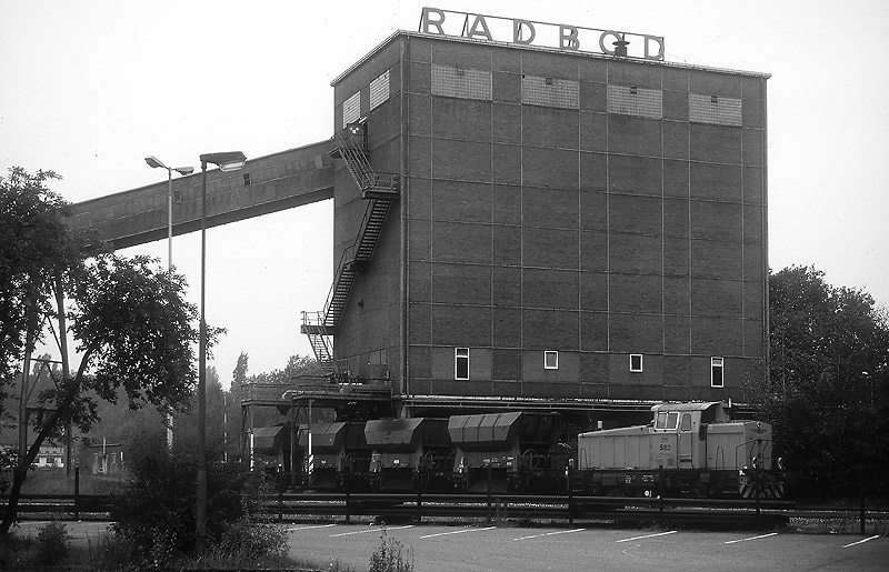 Zeche Radbod Kohlenbunker Foto & Bild | industrie und technik ...