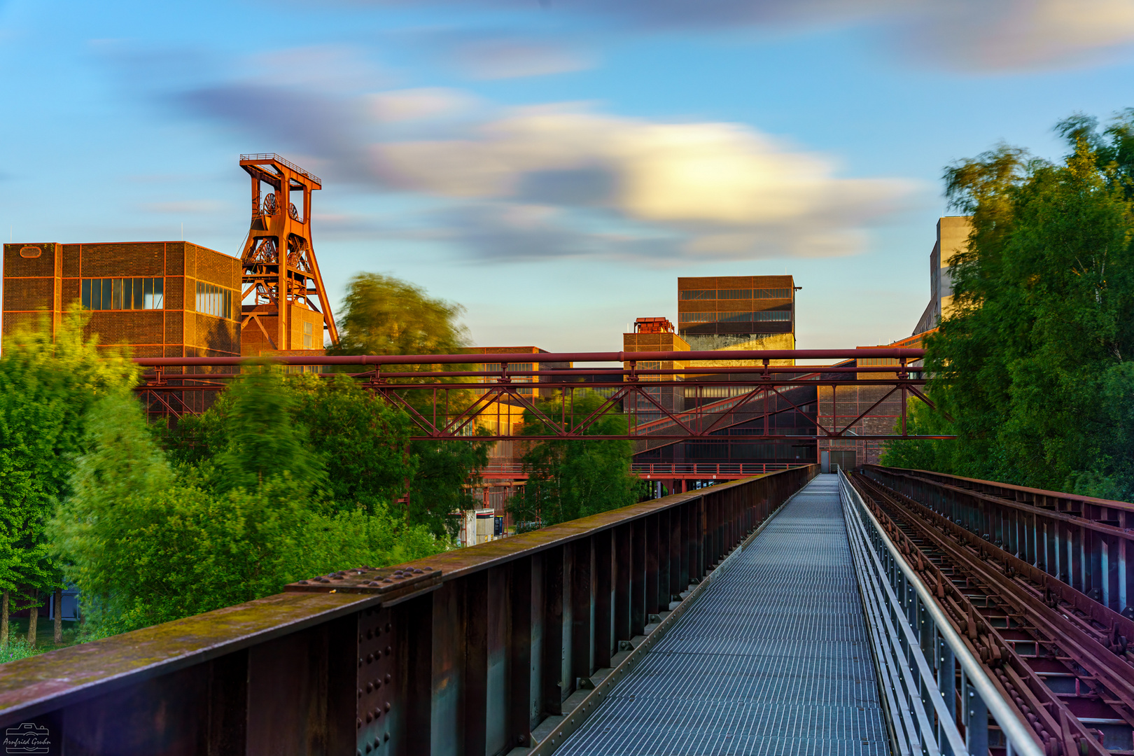 Zeche Zollverein Foto & Bild | spezial, bergbau, langzeitbelichtung ...