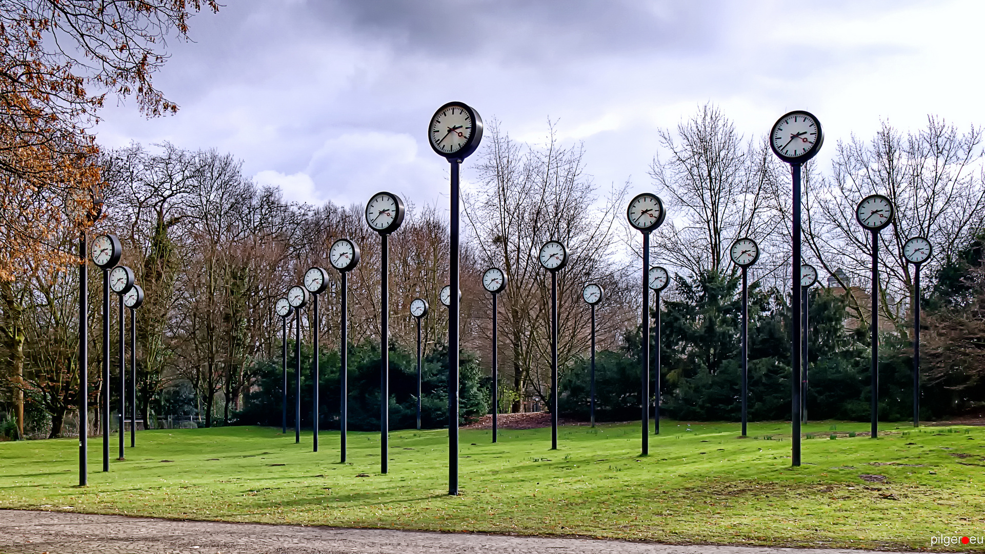 Zeitfeld von Klaus Rinke Foto & Bild | kunstfotografie & kultur ...