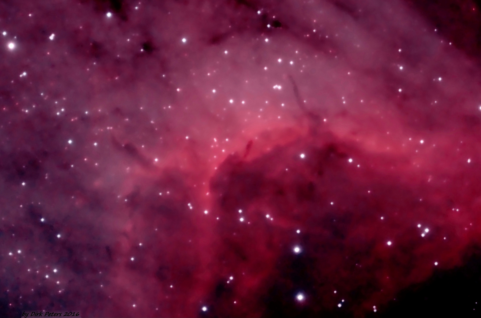 Zentralregion des Pelikannebels (IC 5070 /IC 5067) im Sternbild Schwan ...