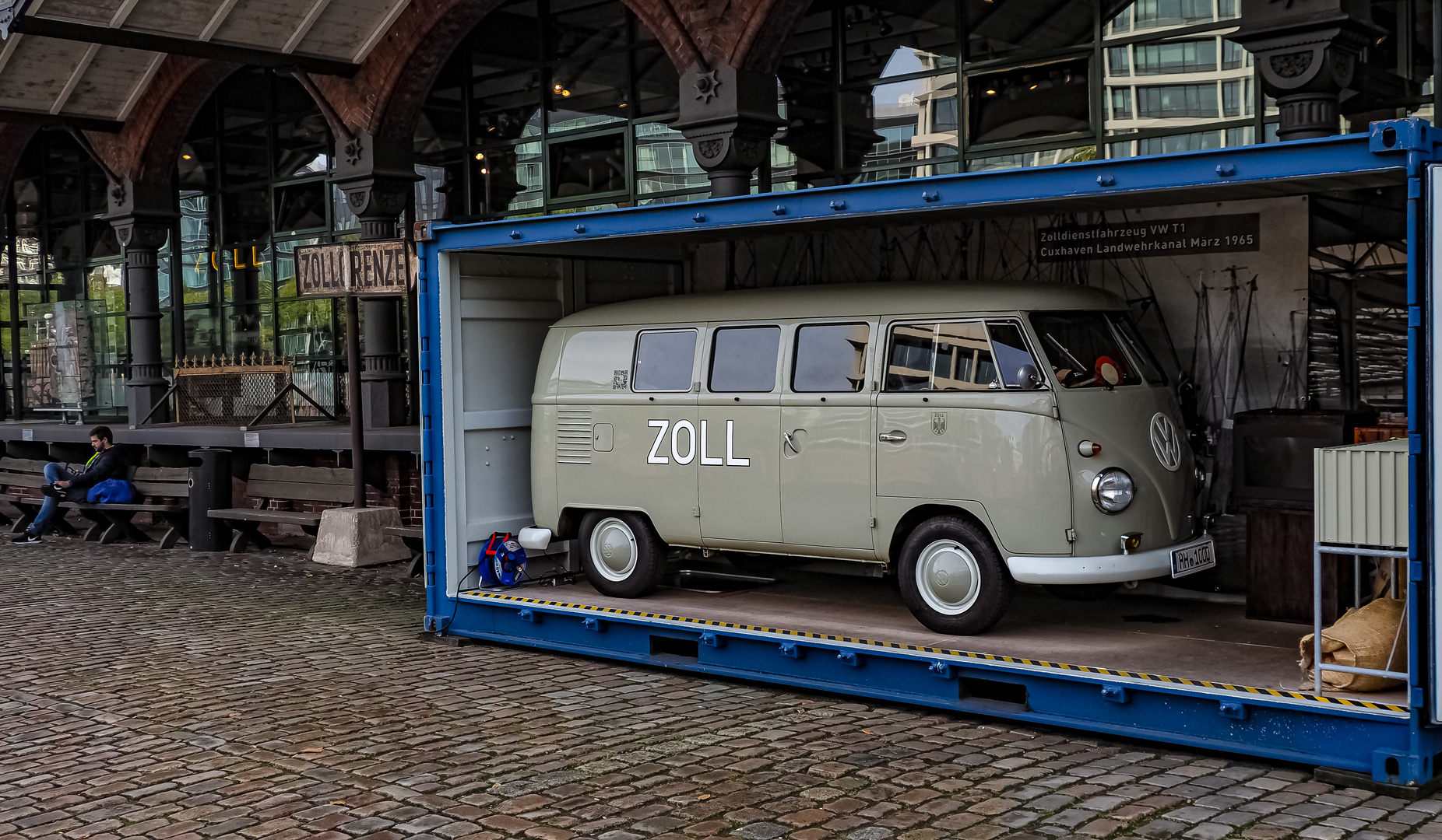 Zoll VW Bulli T1 Foto & Bild | spezial, straße, stillleben Bilder auf ...