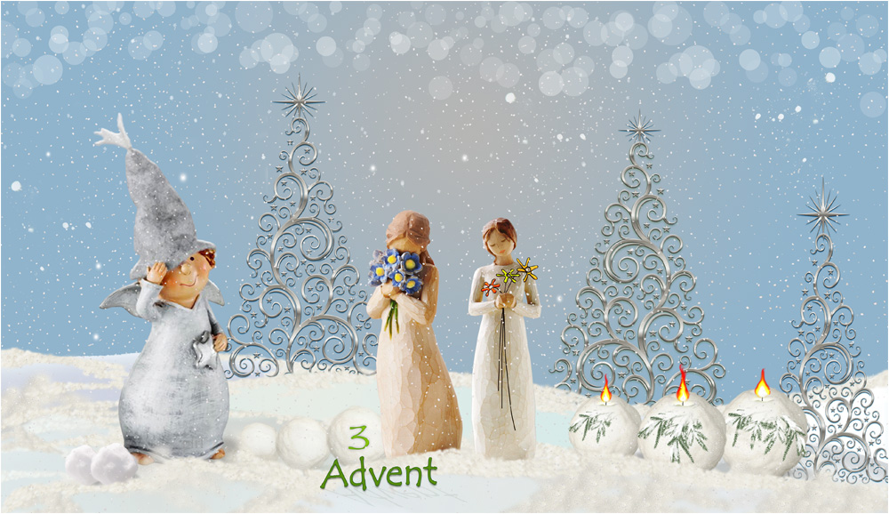 Zu dritte Advent. Foto & Bild | ebv-digitalkunst, weihnachten, winter ...