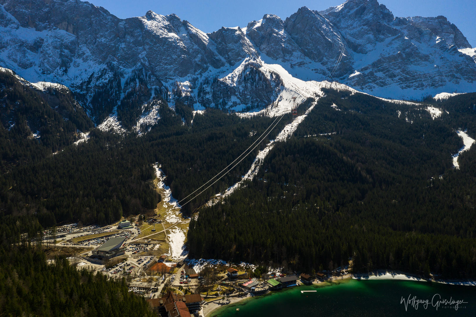 Zugspitzbahn am Eibsee Foto & Bild | landschaft, berge, bergseen Bilder ...