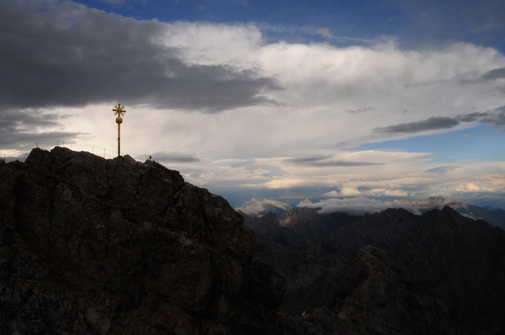 Zugspitze Deutschland ganz oben Foto & Bild | landschaft, berge, gipfel ...