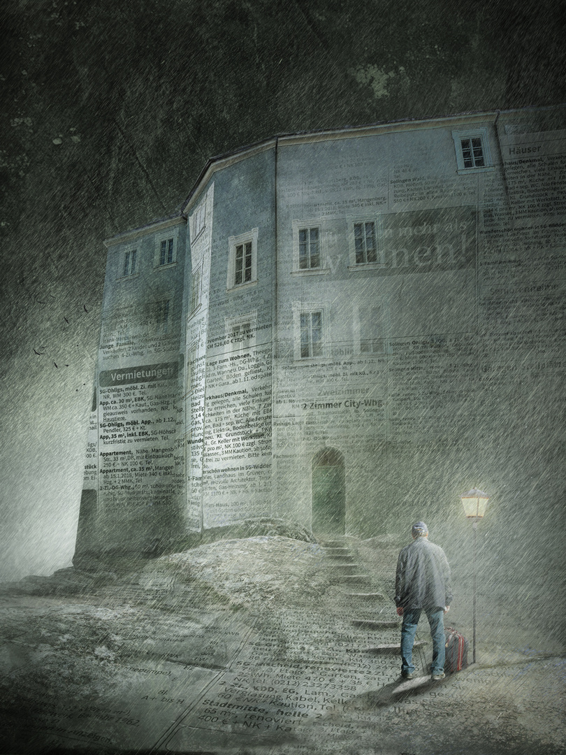 Zuhause gesucht Foto & Bild | fotomontage, composing , composing Bilder auf fotocommunity