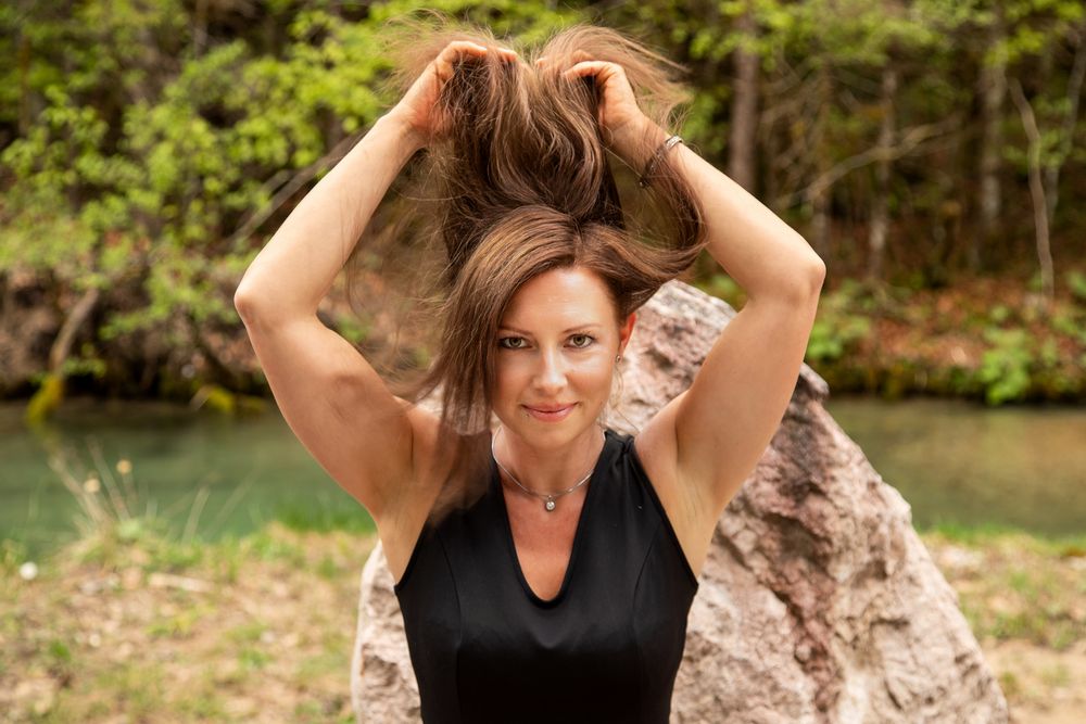 Zum Haare raufen Foto & Bild | portrait, portrait frauen, outdoor ...