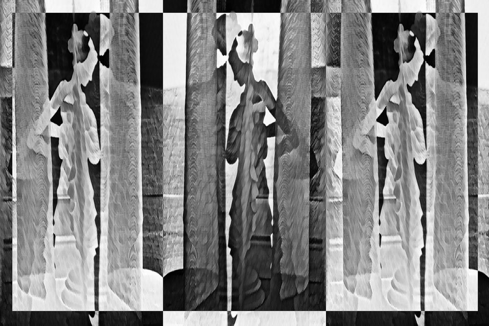 Zum Schwarz-weißen Freitag - Impression - Selbstbetrachtung und die Frage ob ...? Foto & Bild ...