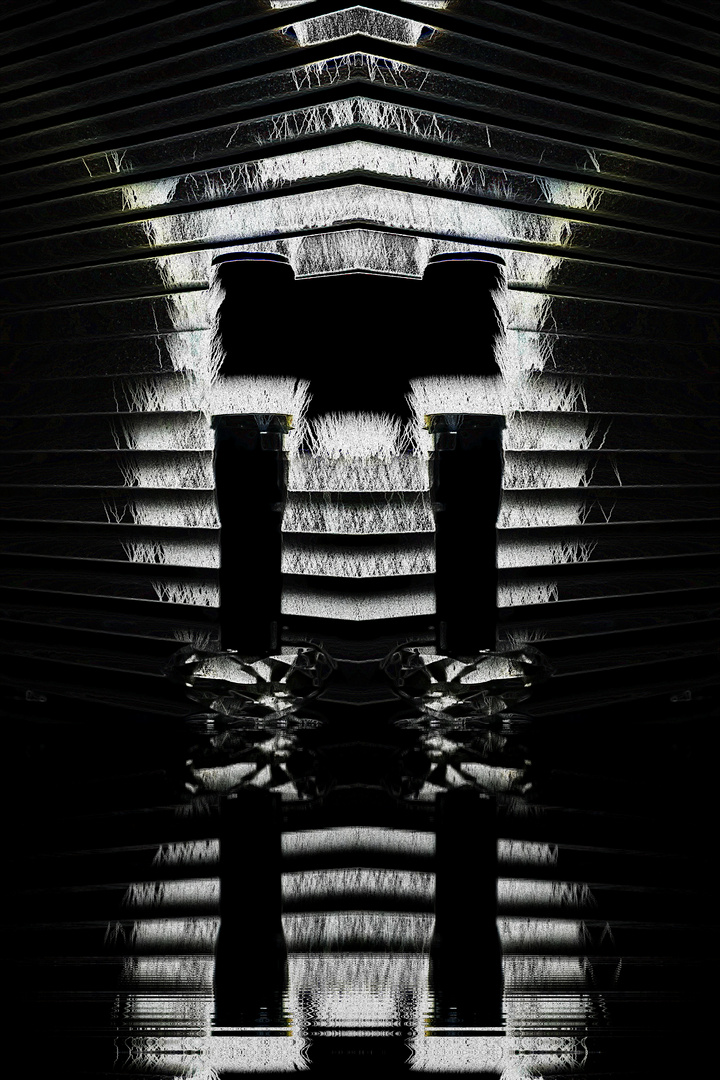 Zum Schwarz-weißen Freitag - Nachtlichter in sw Foto & Bild | projekte, monochrom, bearbeitungs ...