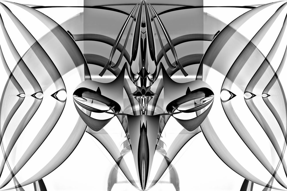 Zum Schwarz-weißen Freitag - Spielerei mit 3 Löffeln Foto & Bild | projekte, monochrom ...