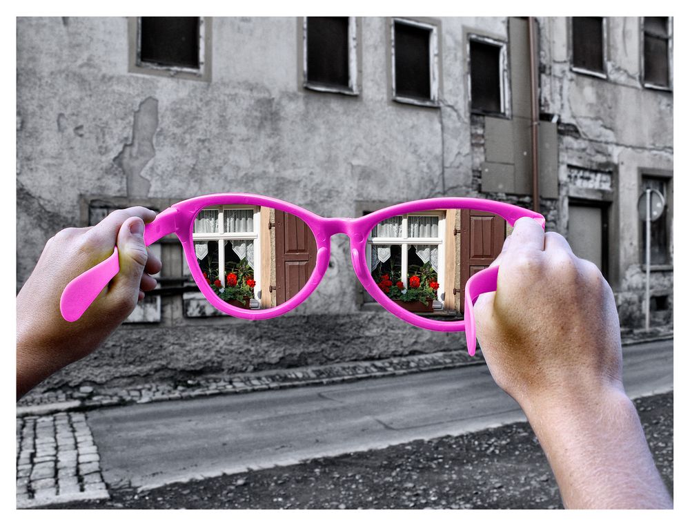 Zum Thema ++ Brille (rosarot) ++ Foto & Bild | team artinger, archiv ...