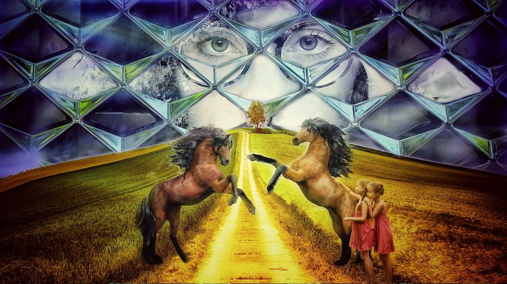 Zuschauen..... Foto & Bild | fotomontage, composing , surreal Bilder auf fotocommunity