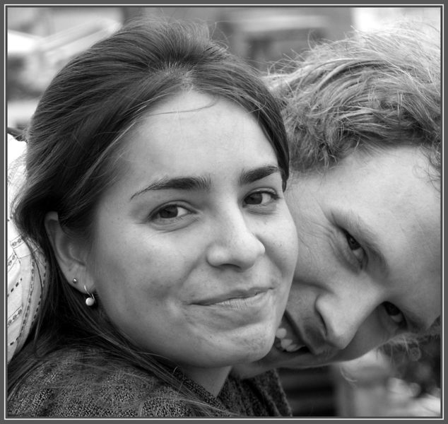 zwei auf einem Foto Foto & Bild | ein bild vom menschen, archiv ...