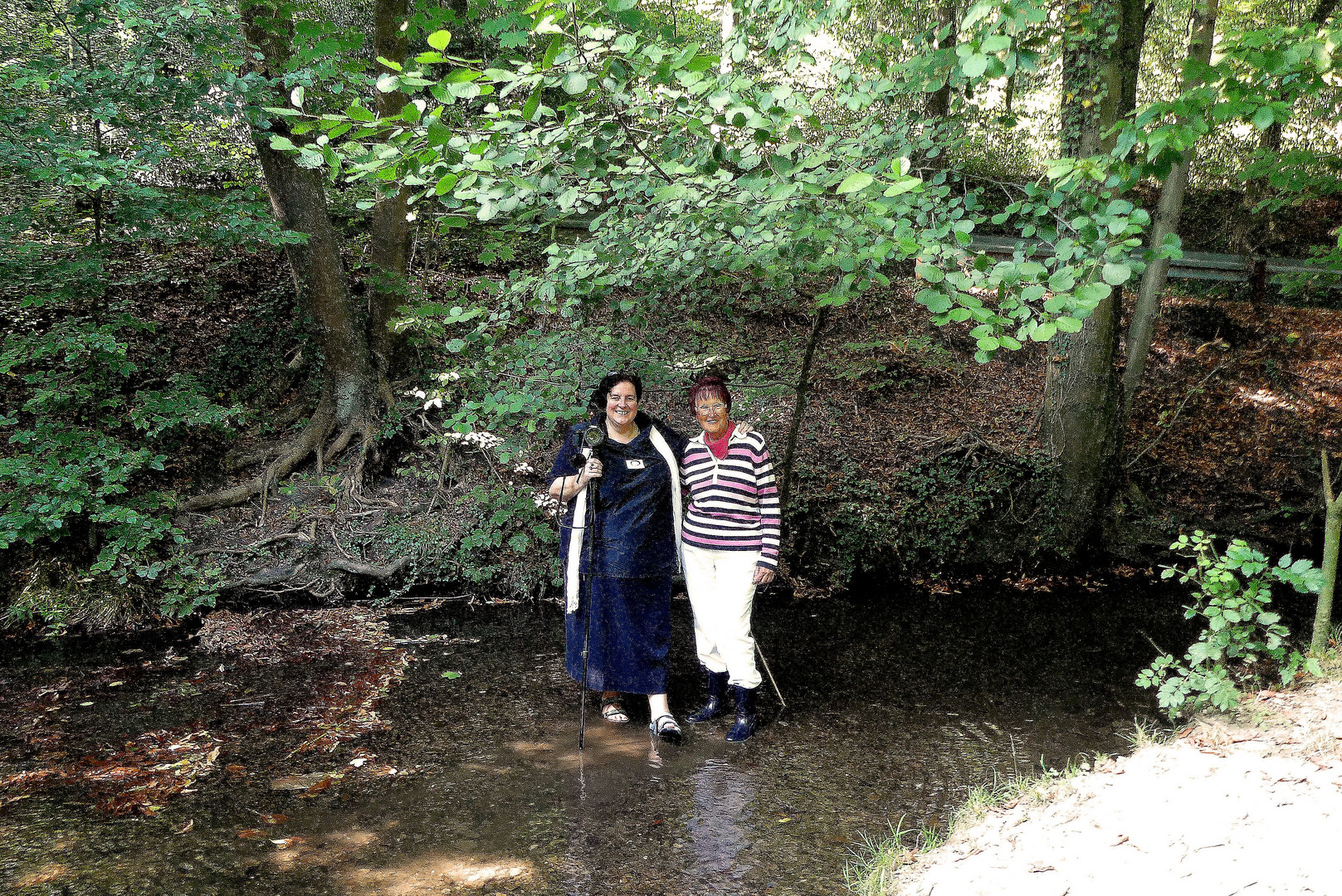 "Zwei Nixen" Foto & Bild | natur, landschaft, bach Bilder auf fotocommunity