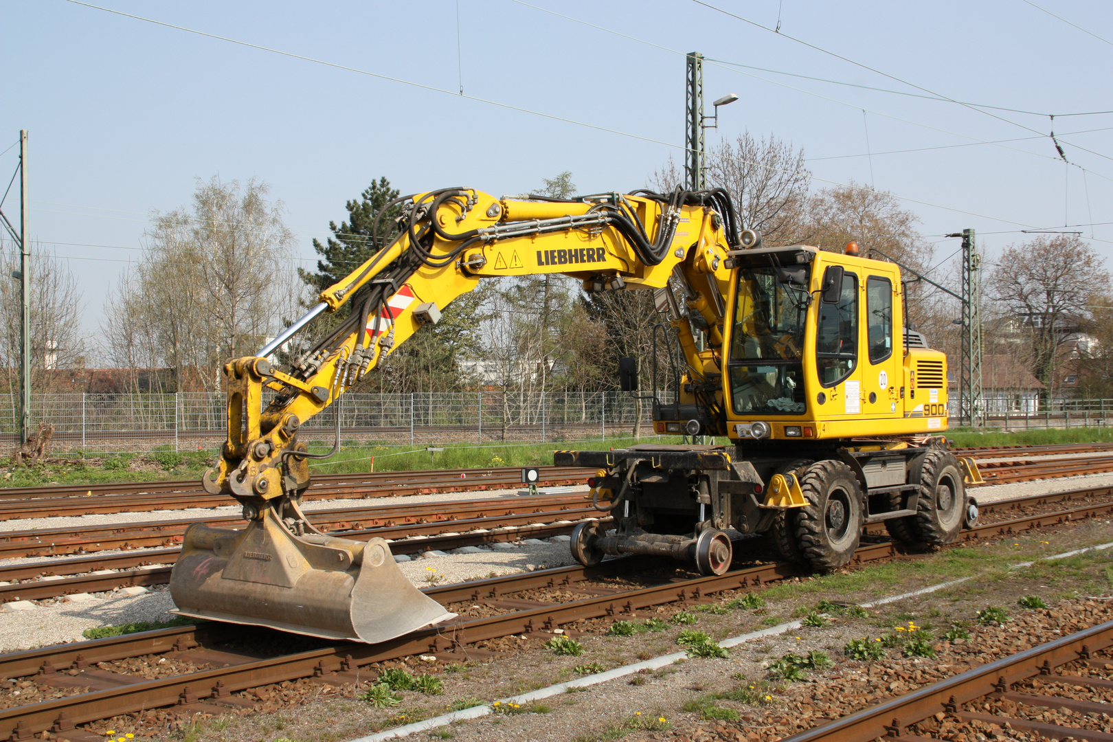 Zweiwegebagger Foto & Bild | schienensonderfahrzeuge, eisenbahn ...